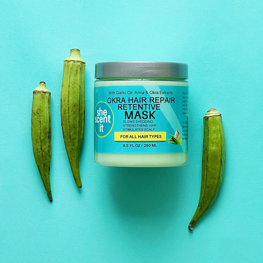 Okra Hair Repair Retentive Mask – Shescentit